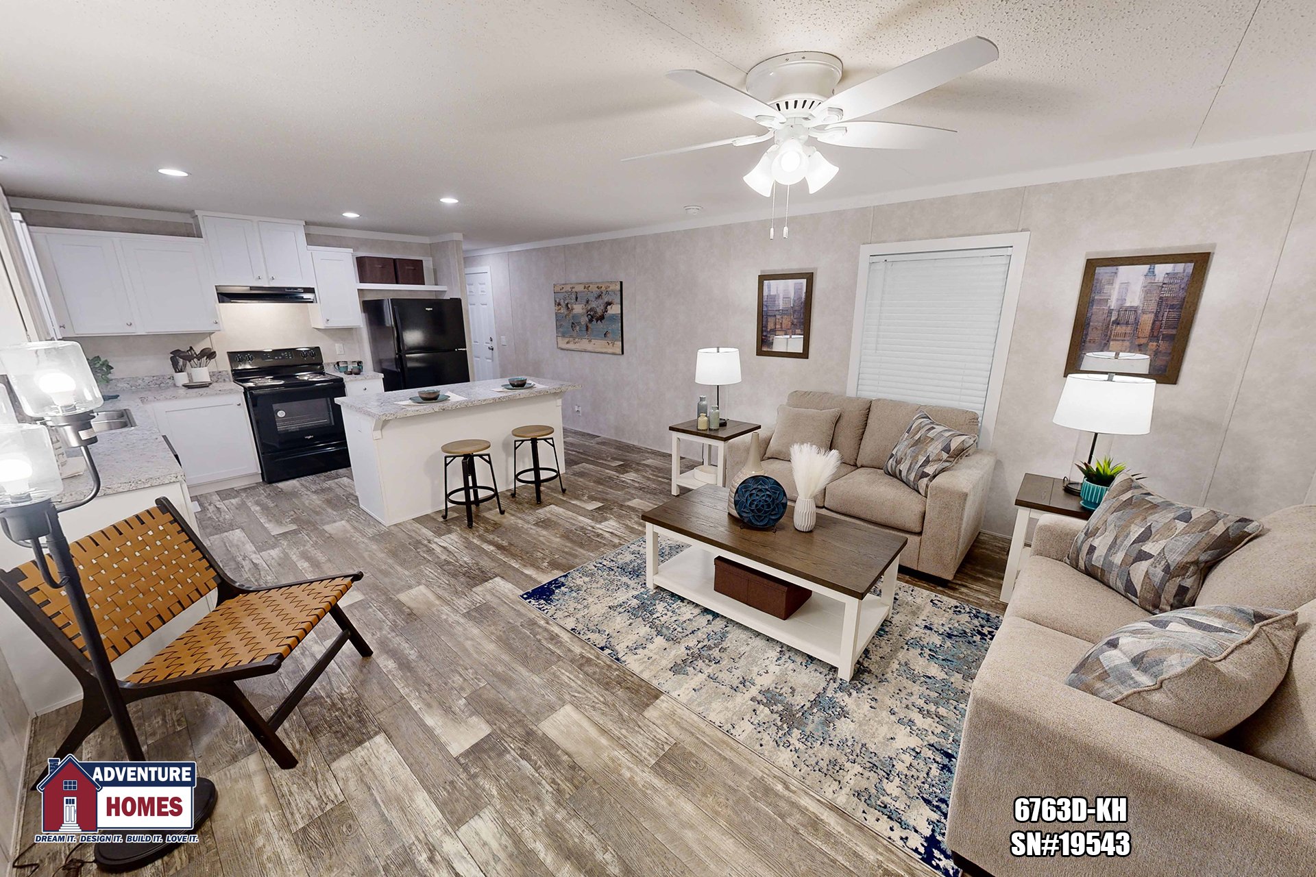 Adventure Homes 6763D-KH Manufactured Home - Cana Homes of WV